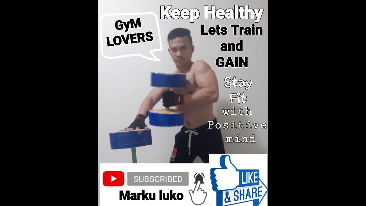 HOW CAN HELP YOU TO BUILD YOUR MUSCLE. USING IMPROVISED GYM EQUIPMENT ...