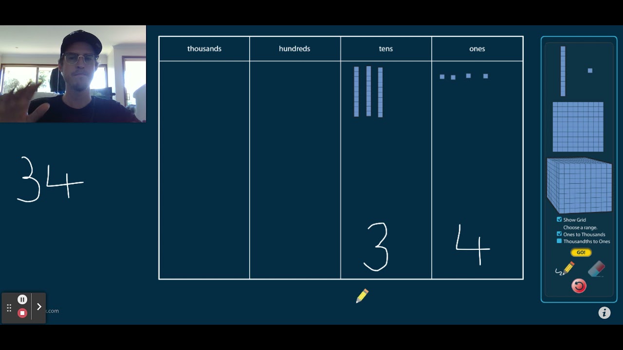Adding ten using MAB blocks - YouTube