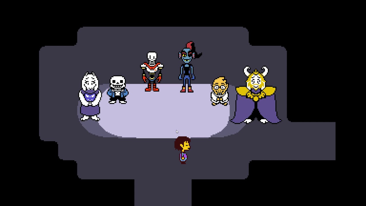 undertale true pacifist ending: Happy Ending - YouTube