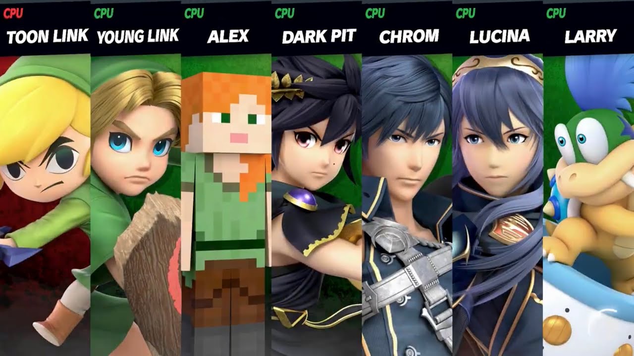 Toon Link And Pit
