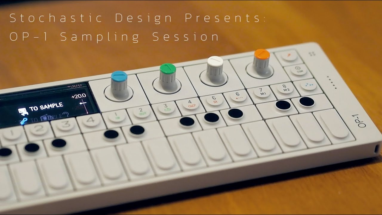 Teenage Engineering OP-1: Sampling Session - YouTube