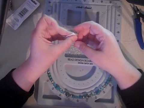 Video #21 How To Make A Beaded Lanyard ID Badge - YouTube