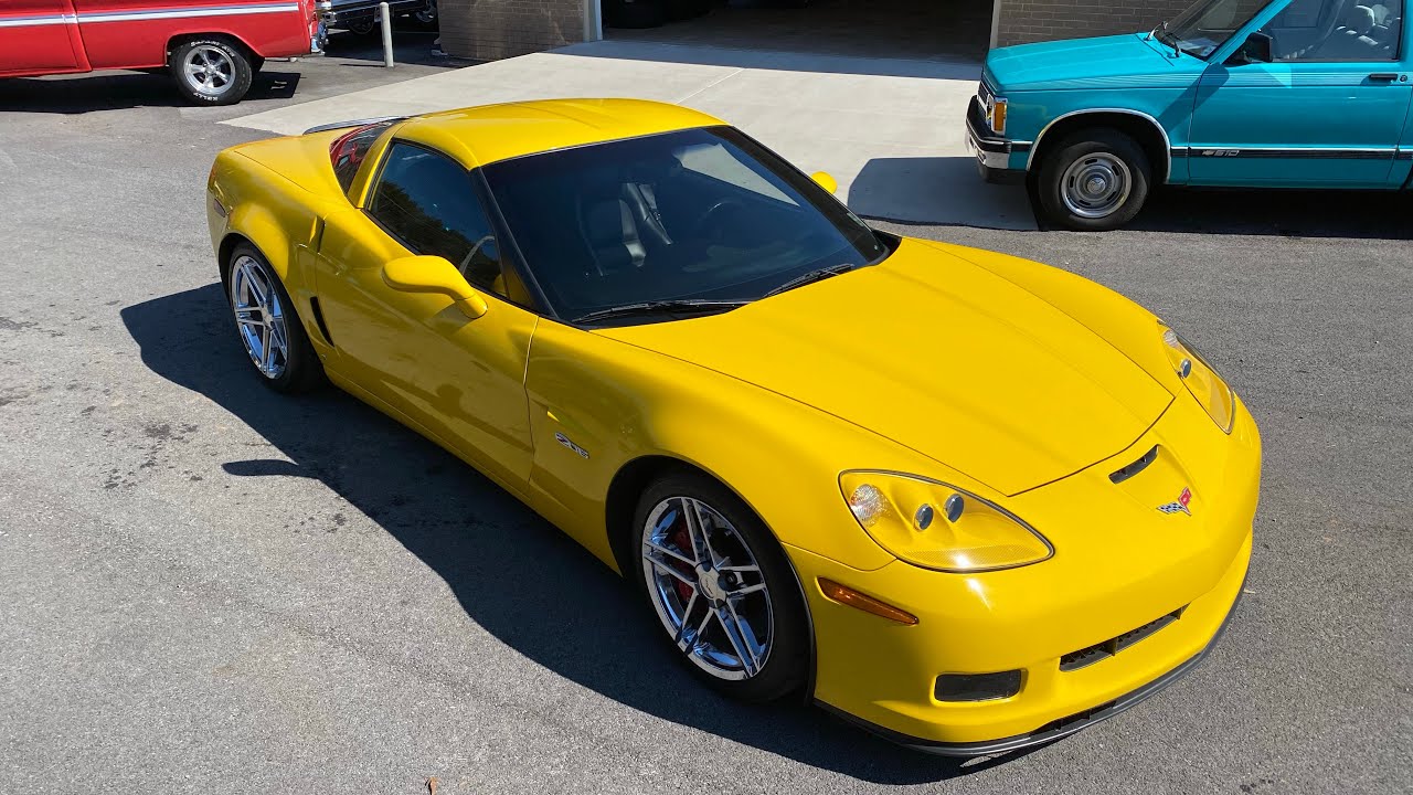Test Drive 2006 Chevrolet Corvette 6 Speed 2LZ Z06 SOLD $45,900 Maple ...