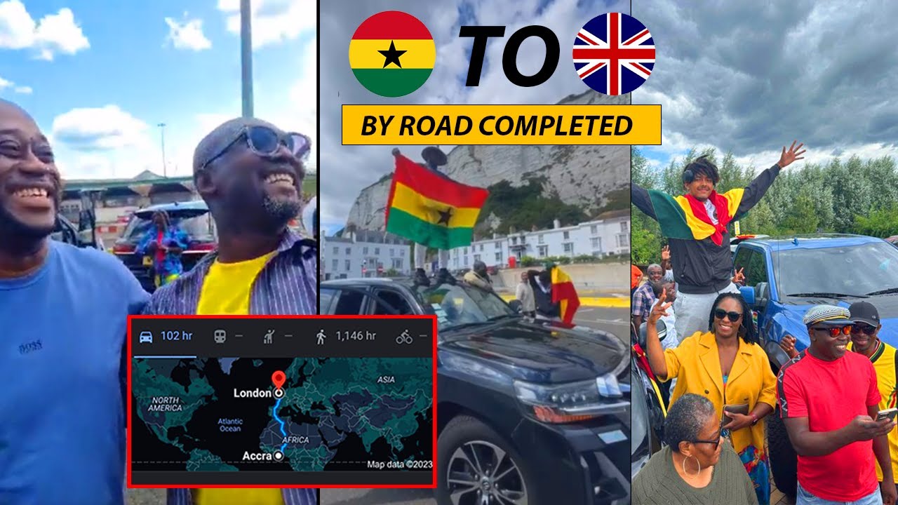 Accra To London Journey Completed: The Wanderlust Team Finally Arrives ...