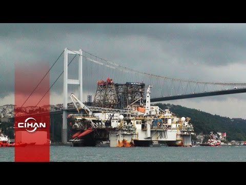 Dev platform Boğaziçi Köprüsü’nü geçti