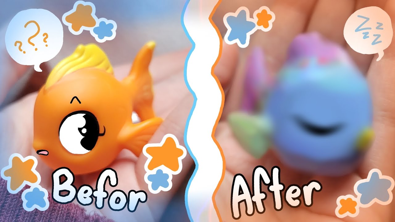 Littlest pet shop Rainbow Fish custom 🐟🌈 - YouTube
