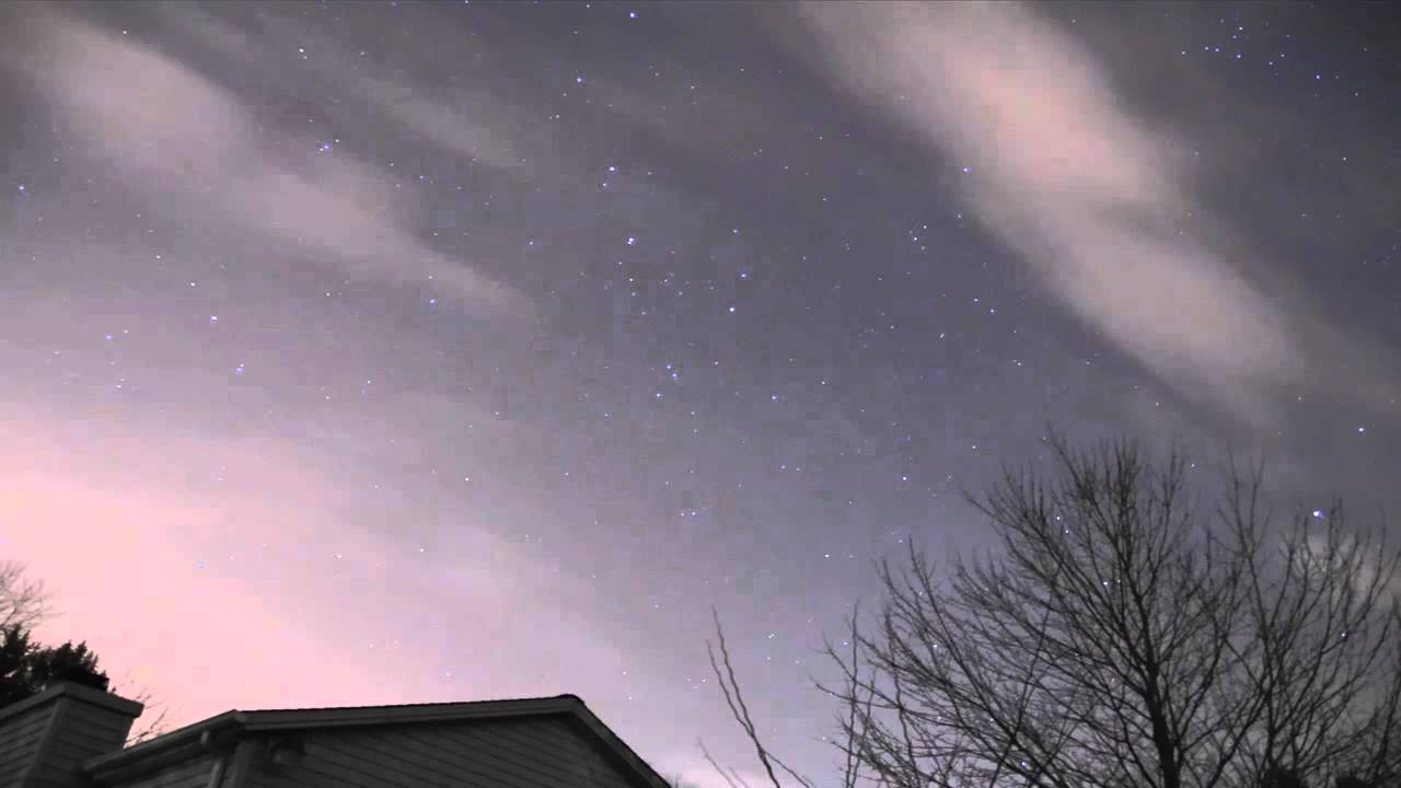 Night Sky Feb 17, 2012 12AM - 2AM - YouTube