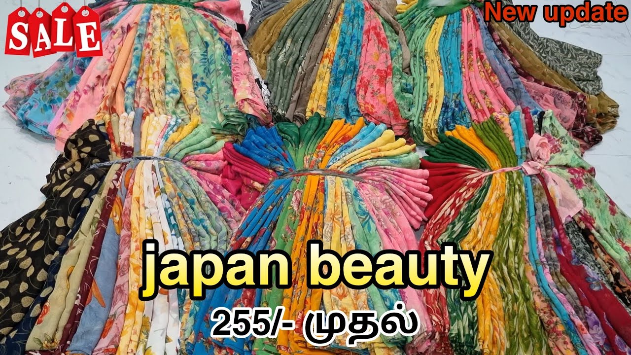 Japan beauty poonam sarees yash fabric Wholesale மிக குறைந்த விலையில் ...