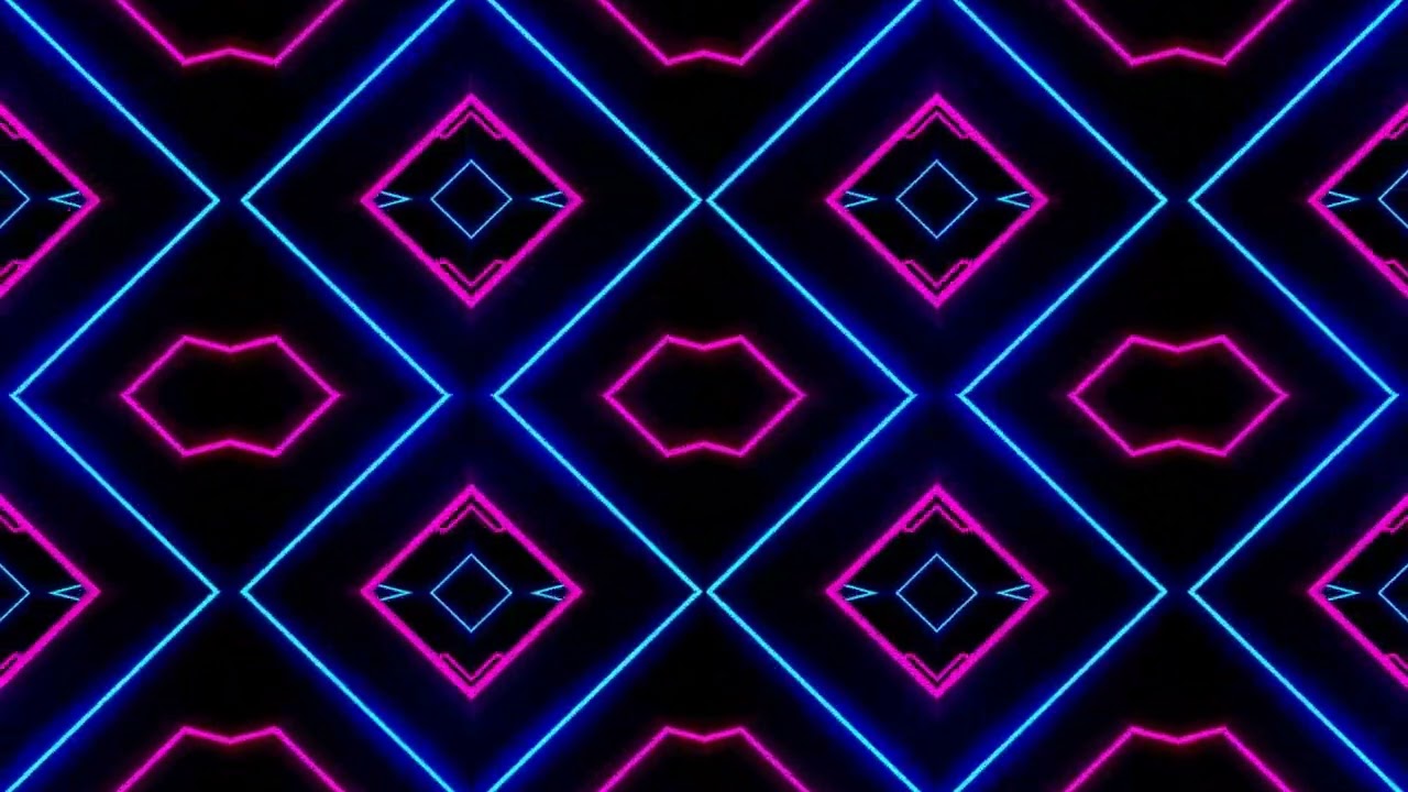 🤩👍 VJ Loop 2022 Neon Abstract Video Background 2K UHD 🌟 No Copyright 🌟 ...