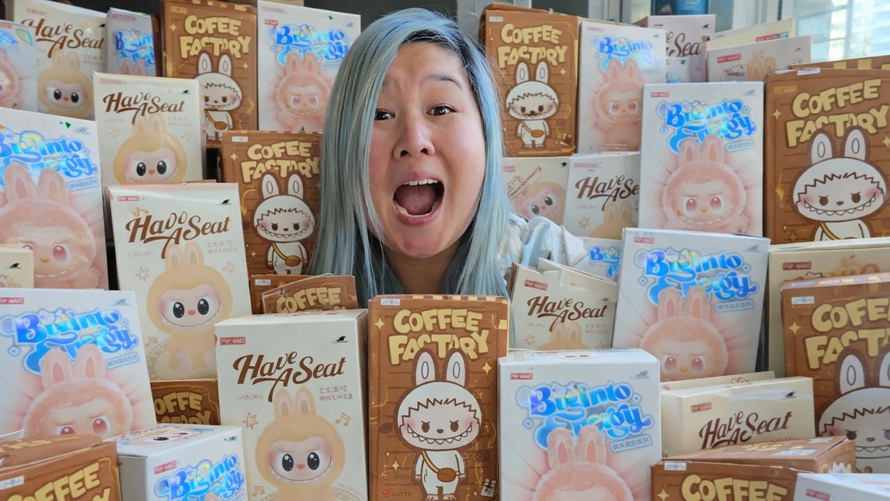 Labubu Unboxing ASMR 😱👹💙 - YouTube