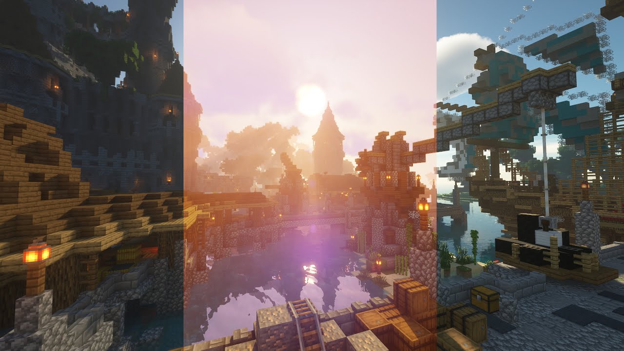 SEUS Shader Comparison - 2021 | SEUS Renewed - PTGI - Sildurs Vibrant ...