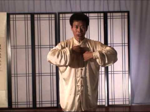 Tai Chi Power Striking Fajin - Chest bump & palm strike - YouTube