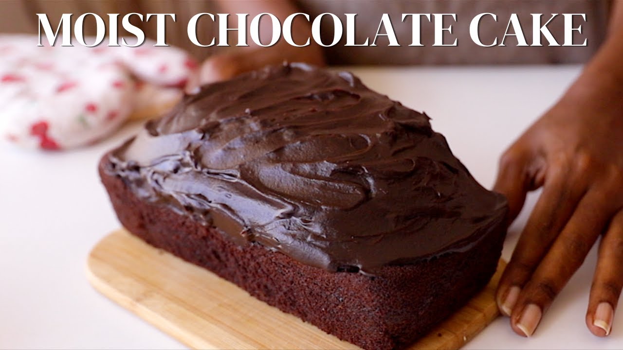 You only need 10mins to prepare this Decadent Chocolate cake! Full of ...