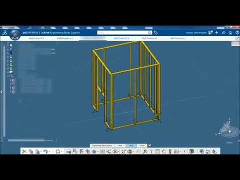 Automated Bathroom Pod Structure Workflow - CATIA 3DX - YouTube