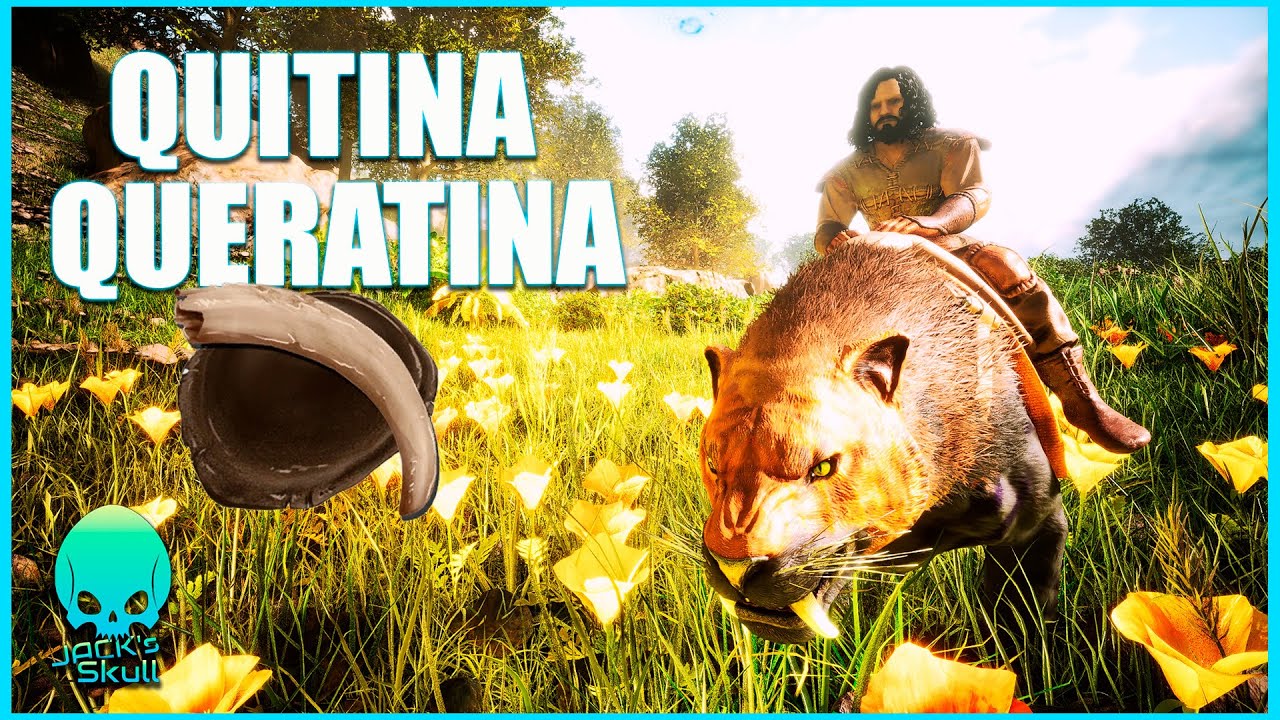 COMO CONSEGUIR QUITINA en ARK ASCENDED - YouTube