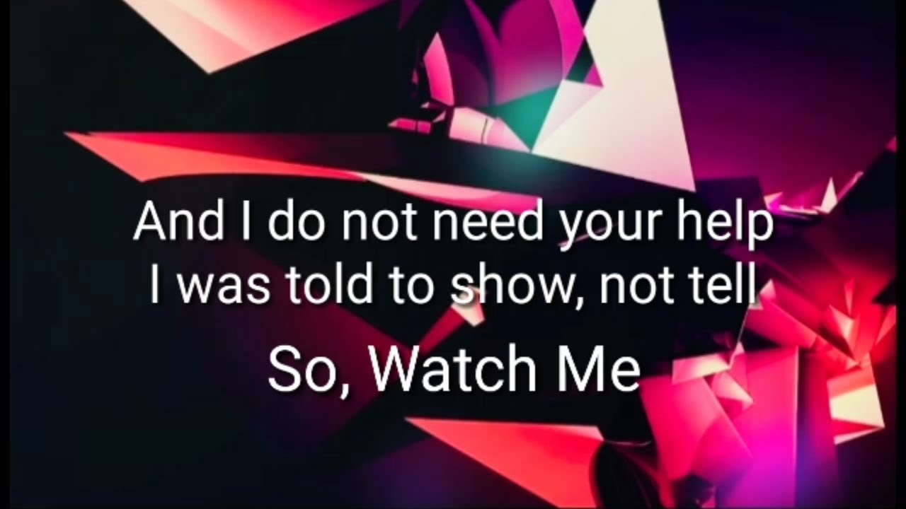 NEFFEX -Watch Me [lyrics] - YouTube