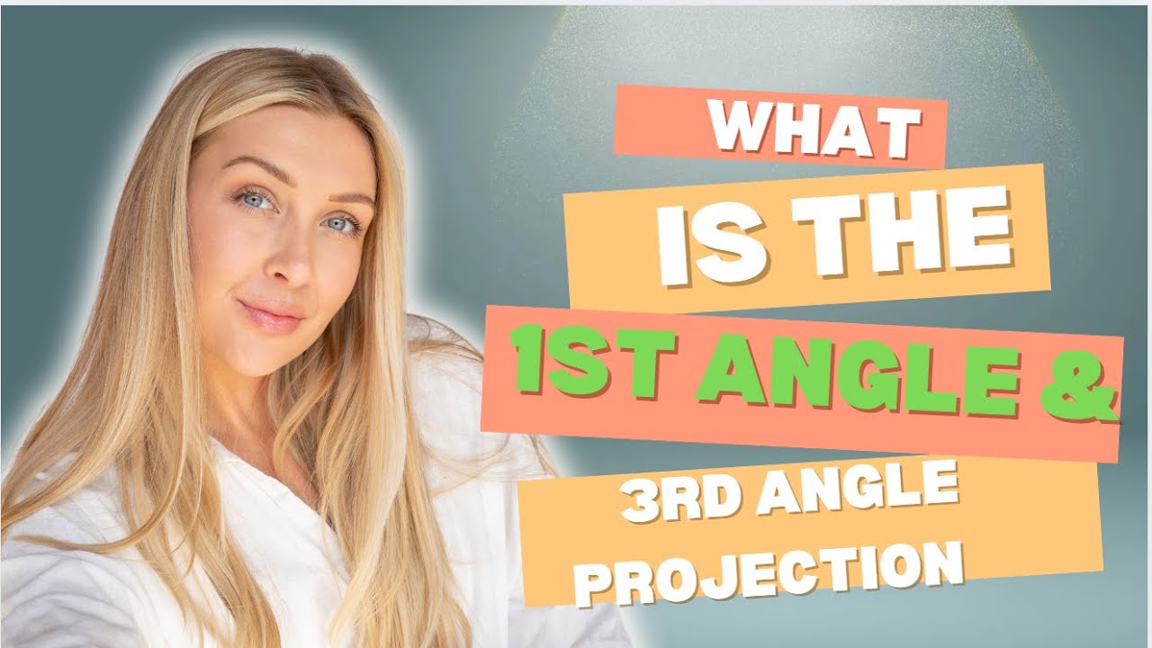 1st angle & 3rd angle projections - YouTube