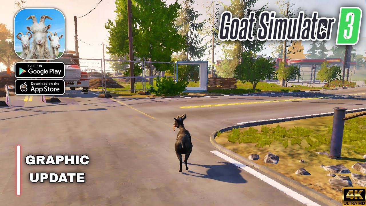 Goat Simulator 3 Graphic Update Gameplay Walkthrough part 1 (Android ...