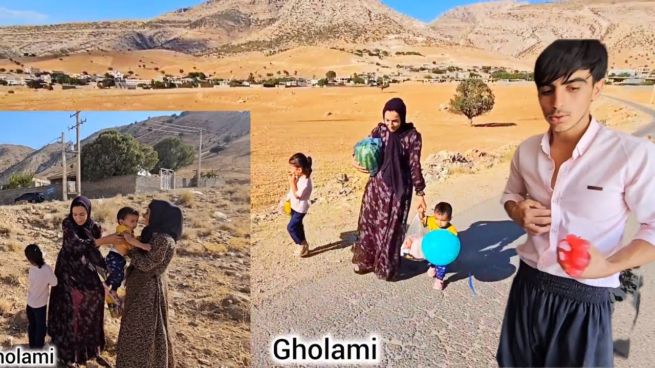 The story of a simple but loving help | The Gholami family alongside ...