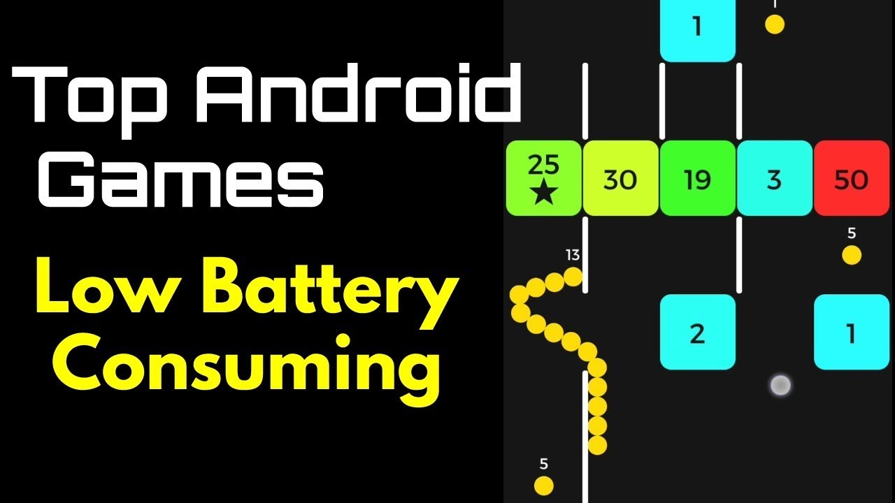 Top 7 Android Games to play on Long Journeys🚋 | Low Battery 🔋 ...