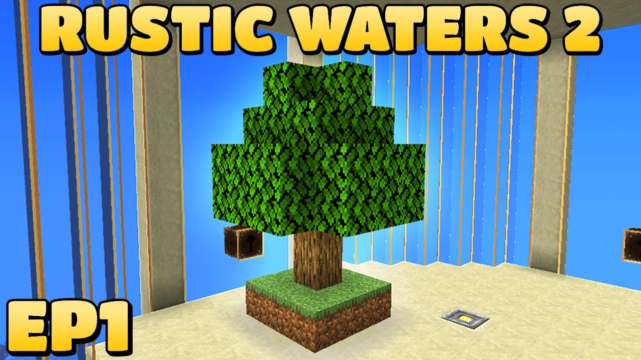 THE BEST SEABLOCK MODPACK? Rustic Waters 2 EP1 | Modded Minecraft 1.16 ...