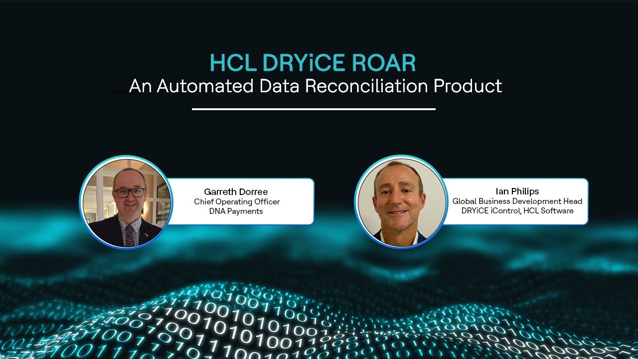 HCL DRYiCE iControl and DNA Payments Group Interview, London - YouTube