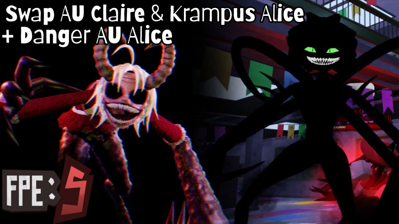 Swap AU Claire & Krampus Alice Phase 2 - FPE:S REMASTERED (Roblox ...