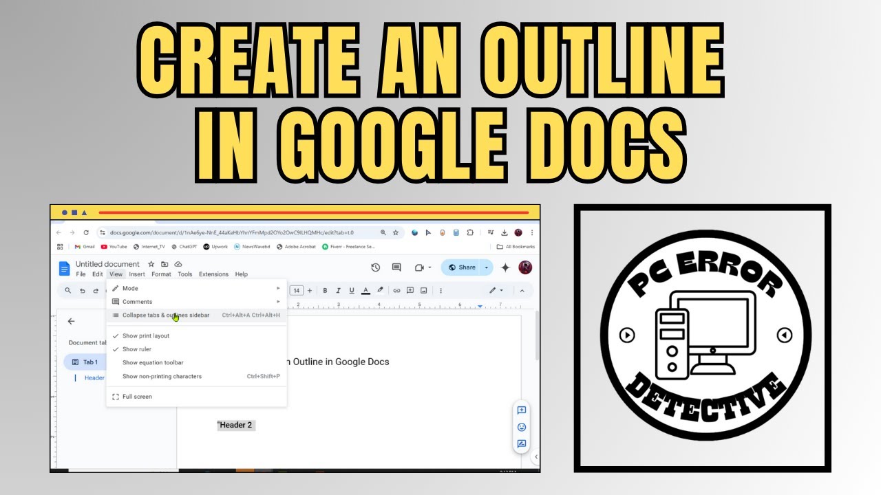 How to Create an Outline in Google Docs - Step-by-Step Guide [2025 ...