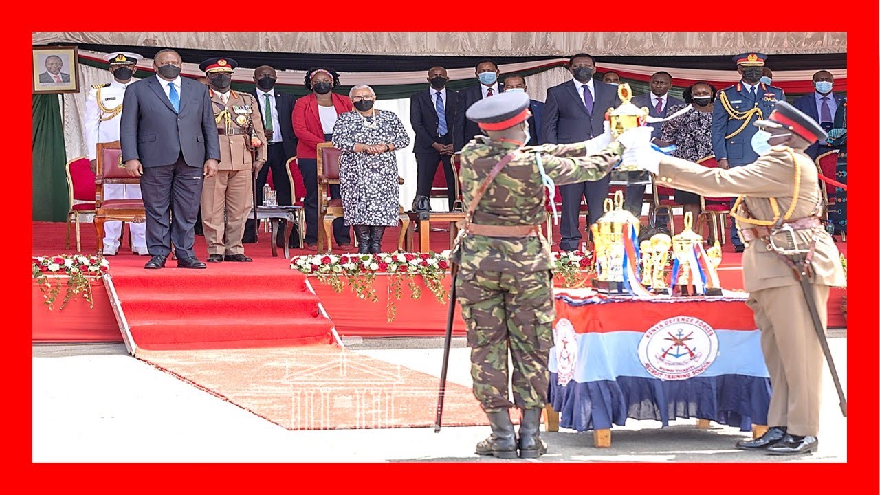 President Uhuru presides Awards at Passing-out parade of KDF 2021 ...