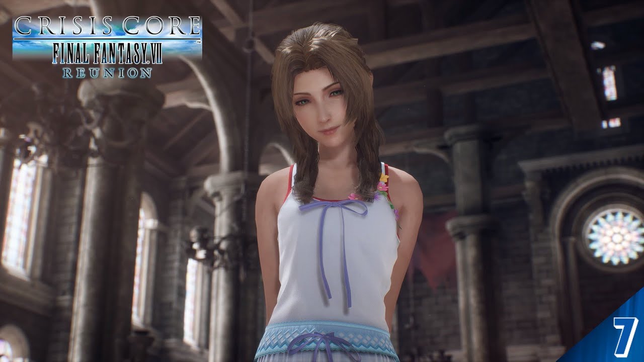 Rencontre d'Aerith! Crisis Core FF7 Reunion Ep7 - YouTube