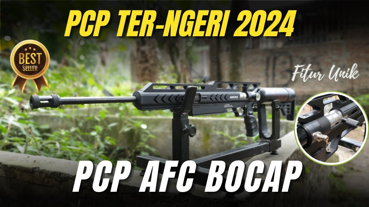 SENAPAN PCP TERBAIK 2024 !! Desain Unik & Powernya Ngeri , Review PCP ...