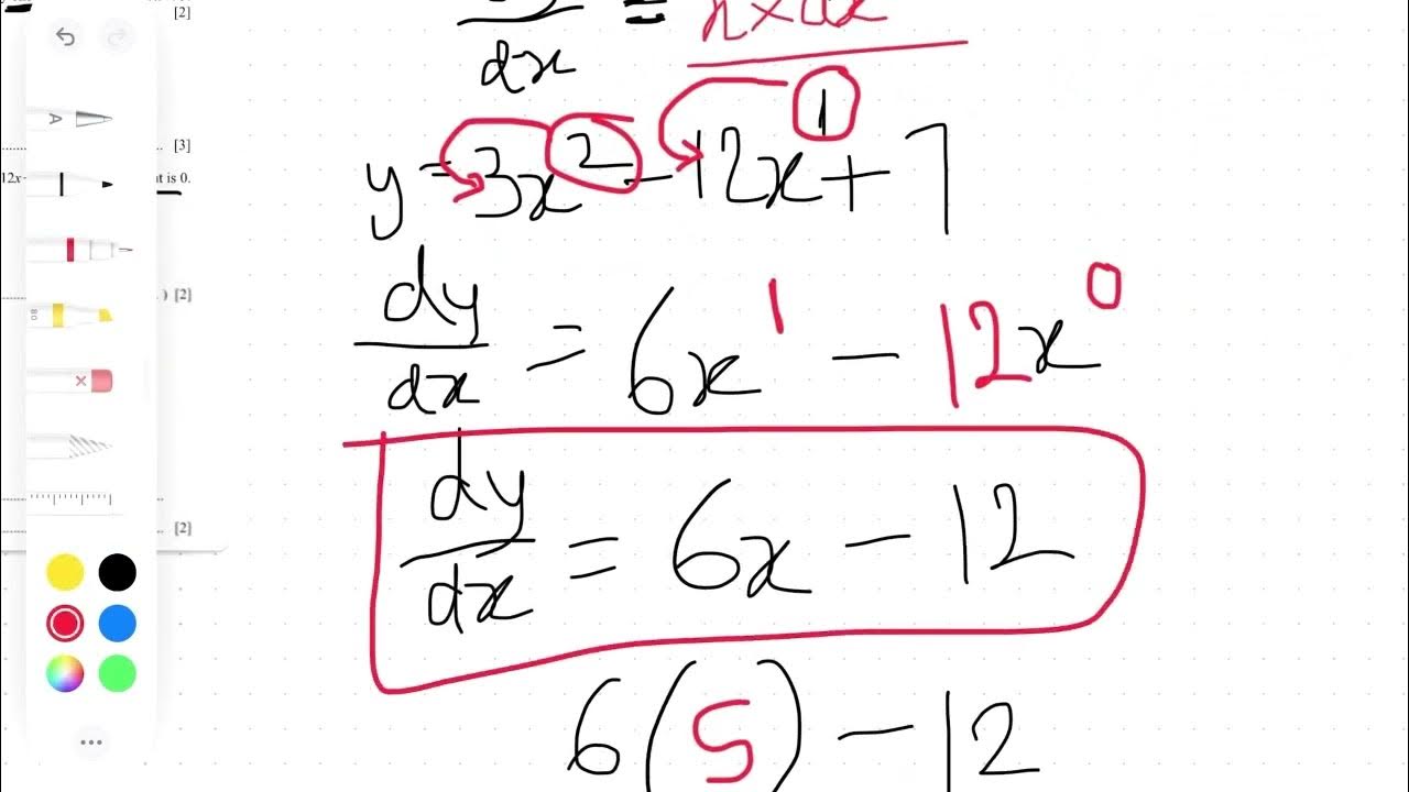 PART 2 - Graphs, Tangents, Differentiation - YouTube
