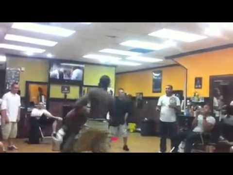 fight night at the barber shop - YouTube