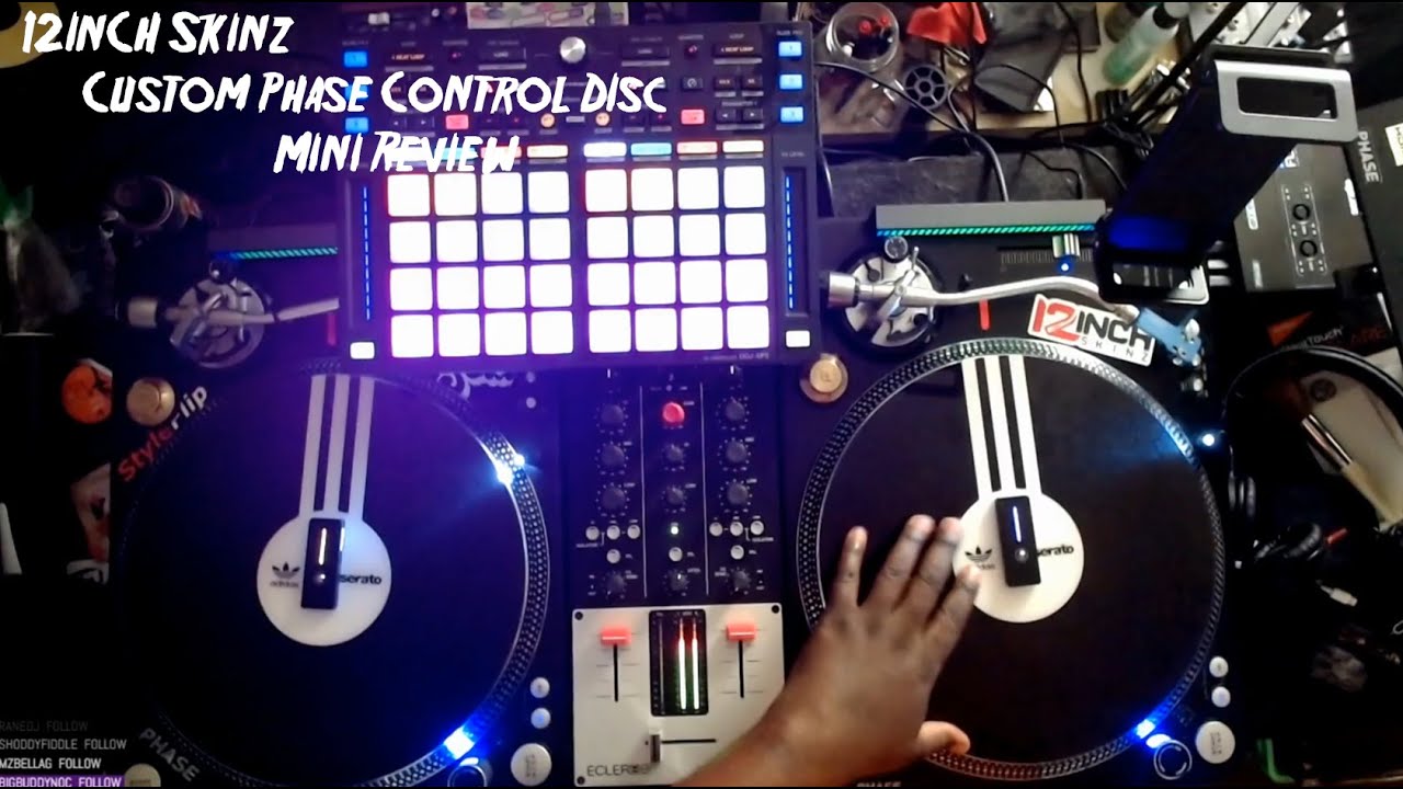 12 Inch Skinz Phase Custom Control Disc mini review - YouTube