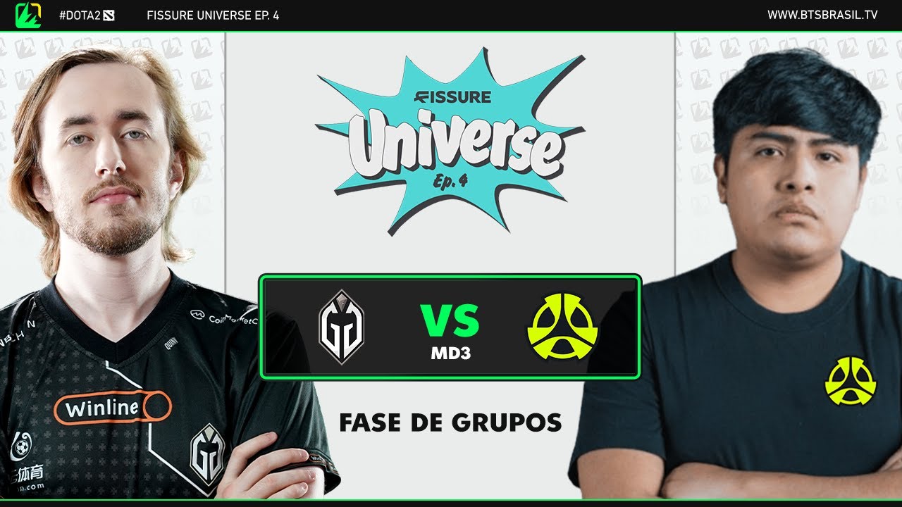 Fissure Universe | Gaimin Gladiators X M80 | Rodada 1 | Dota 2 - YouTube
