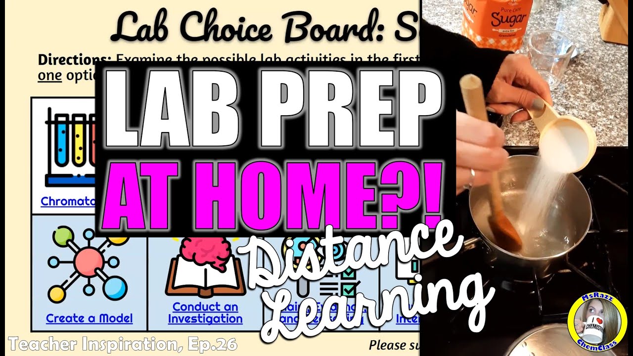 Distance Learning Labs! - Part 1 - Episode 26 | MsRazz ChemClass - YouTube