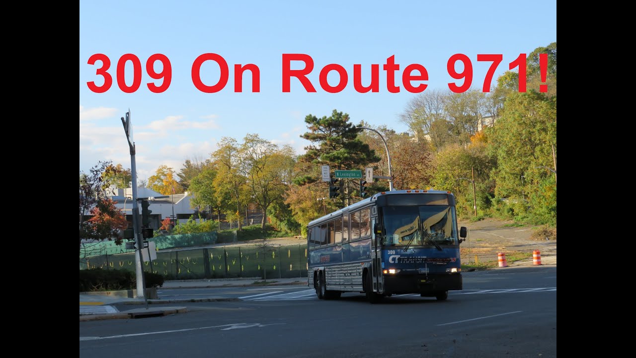 NeoplanDude | CT Transit 2003 MCI D4500 #309 On Route 971, I-Bus ...