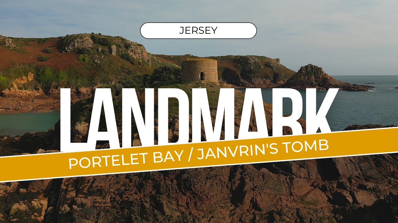 Jersey Landmarks: Portelet Bay / Janvrin's Tomb - YouTube