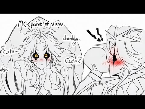 Pierrot And MC Kiss!😍😳❤The Freak Circus Comic Dub