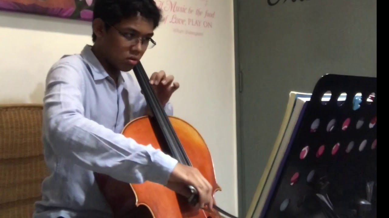 ABRSM Grade 6 Cello Exam Piece "Elegy" by Carl Davis - YouTube