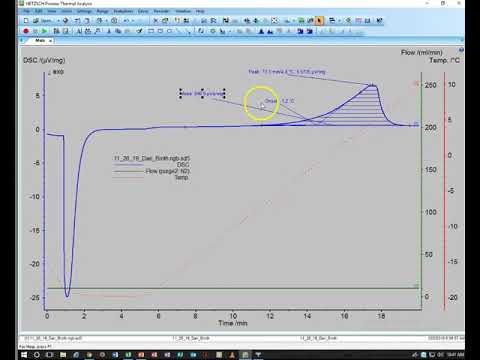 DSC data analysis - YouTube