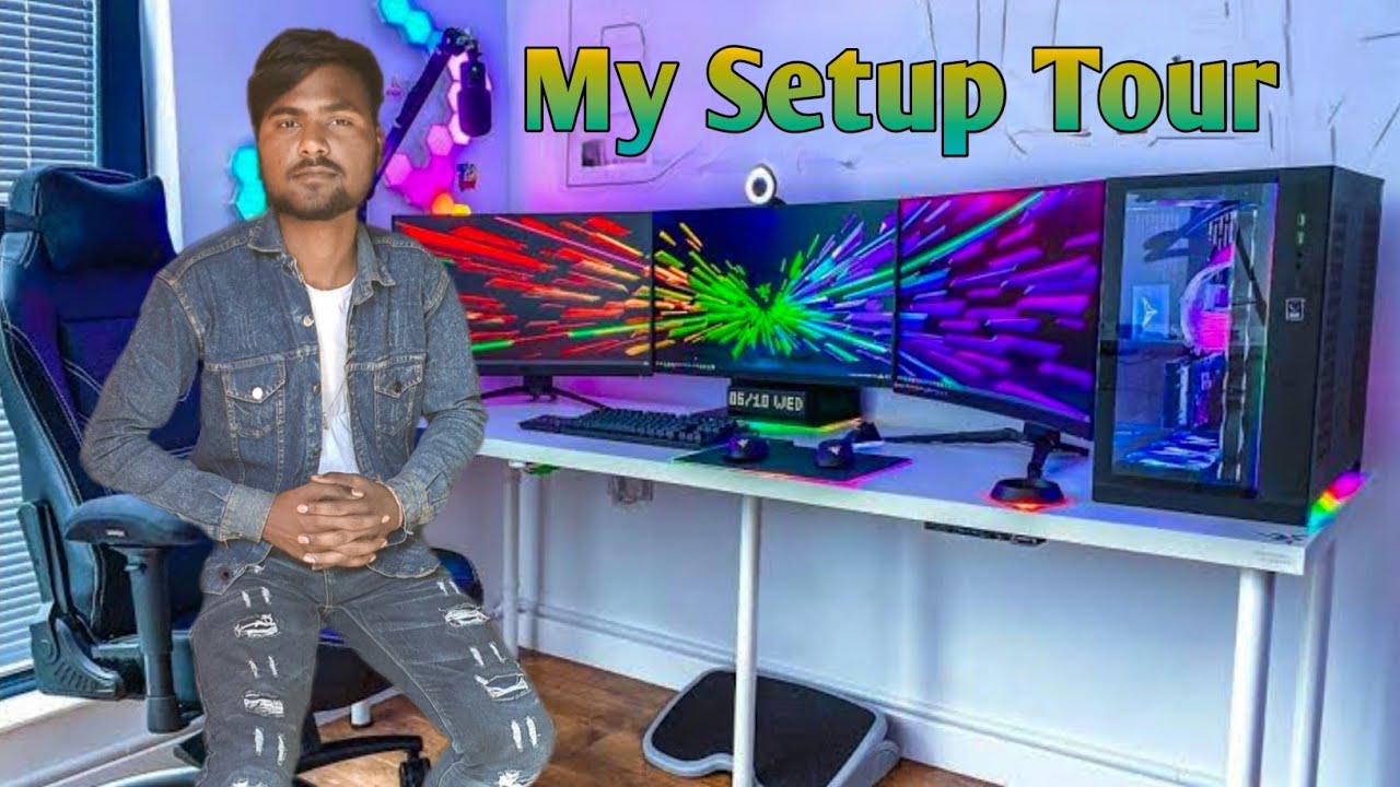 My Setup Tour | Anand Facts Vlogs | @AnandFacts #myfirstvlog - YouTube