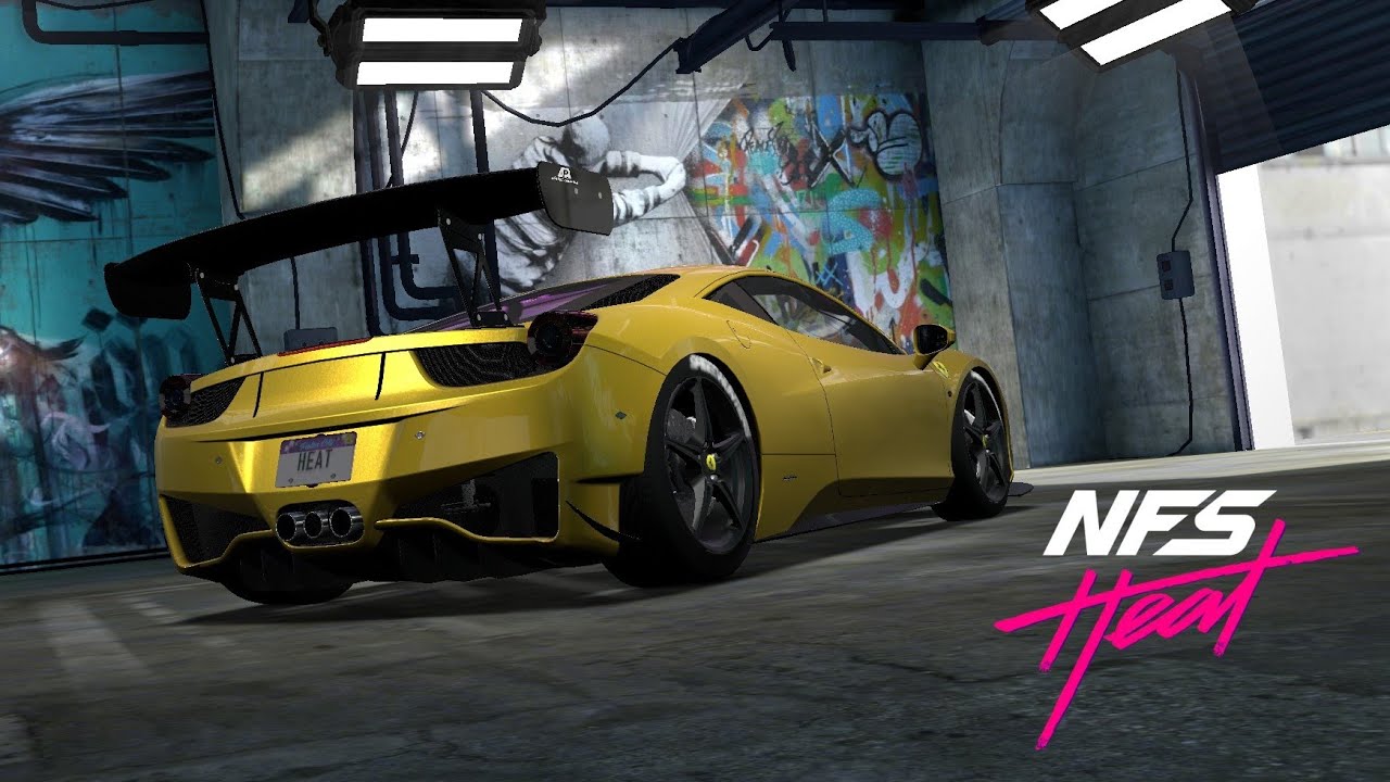 NFS Heat Studio - Ferrari 458 Italia Customization - YouTube