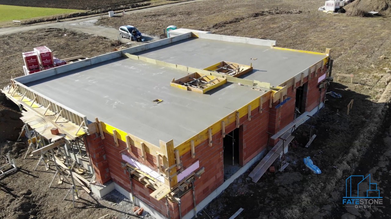 Projekt Hinterdorfweg 104: Villa Fatestone © - Erdgeschoss-Decke ...