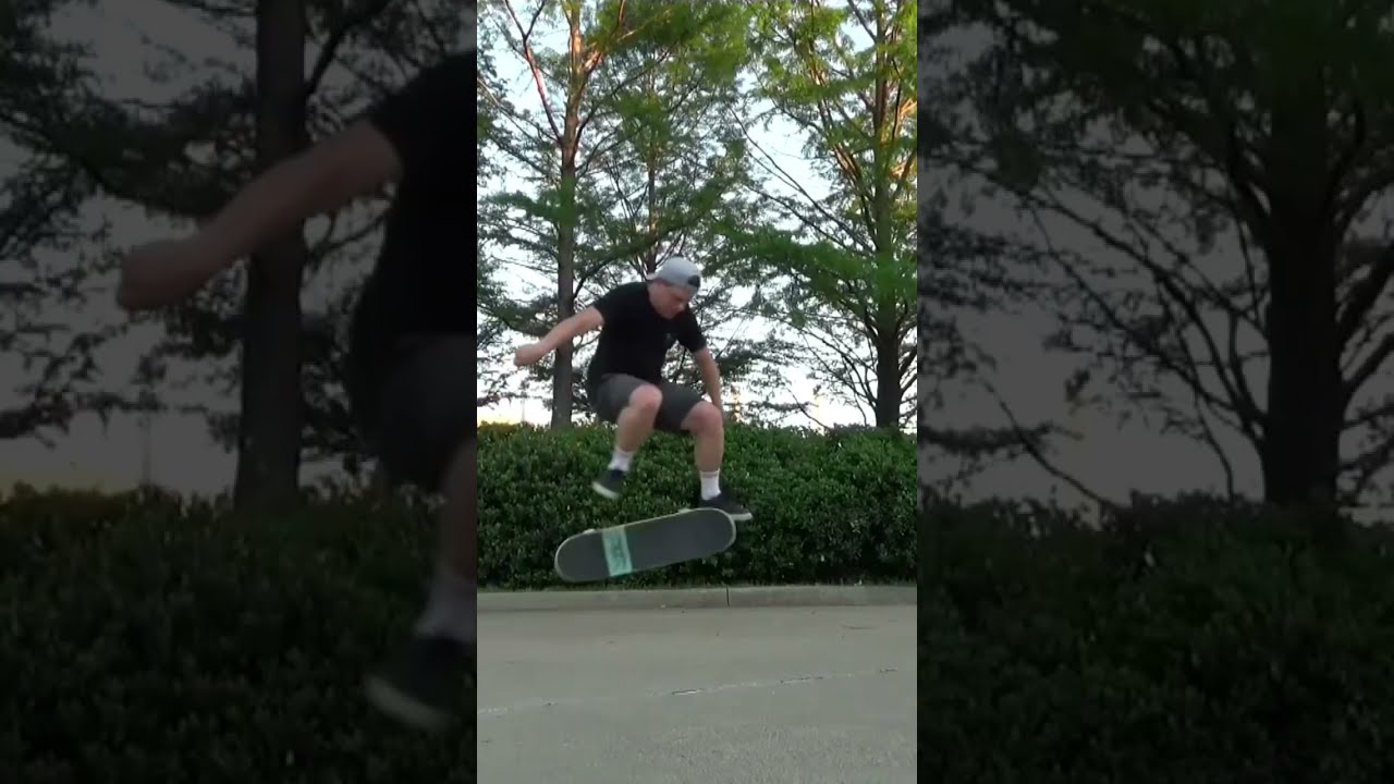 Skateboarding - Kickflip Slow Motion - YouTube