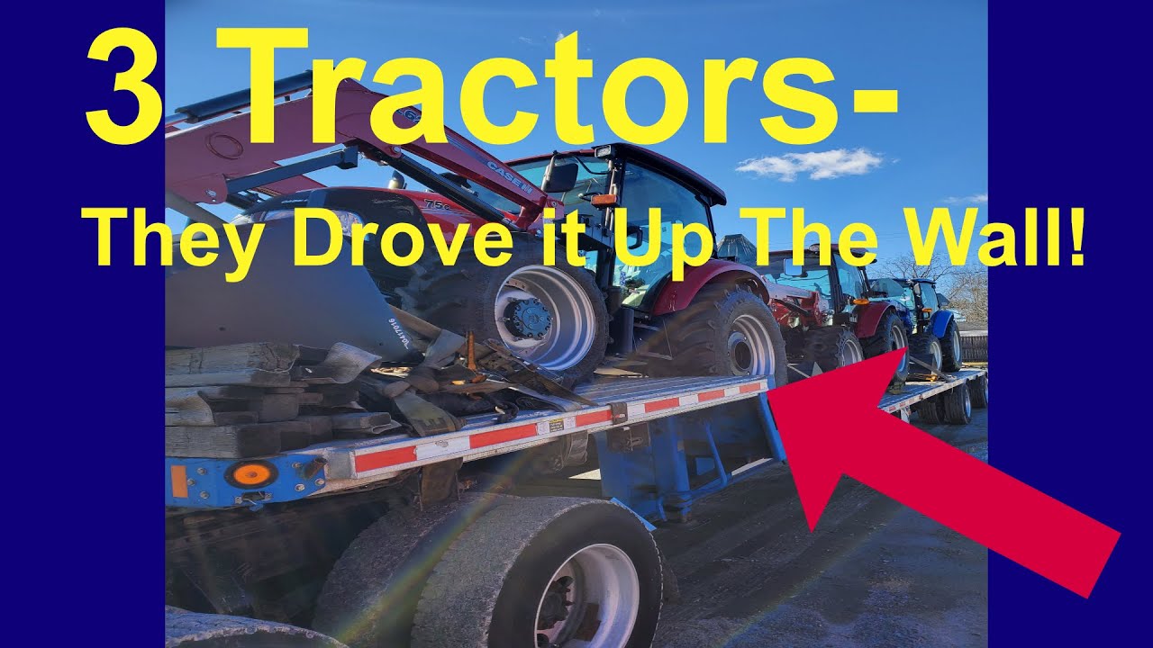 3 Tractor Load-Case 610 Case 620 And Powerstar 75-Jim The Trucker Video ...