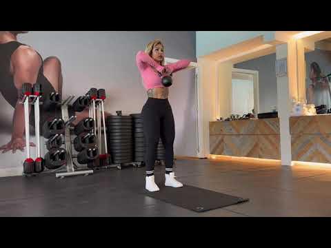 Upright Row Kettlebell | Exercise Demo | Miss Barbell - YouTube