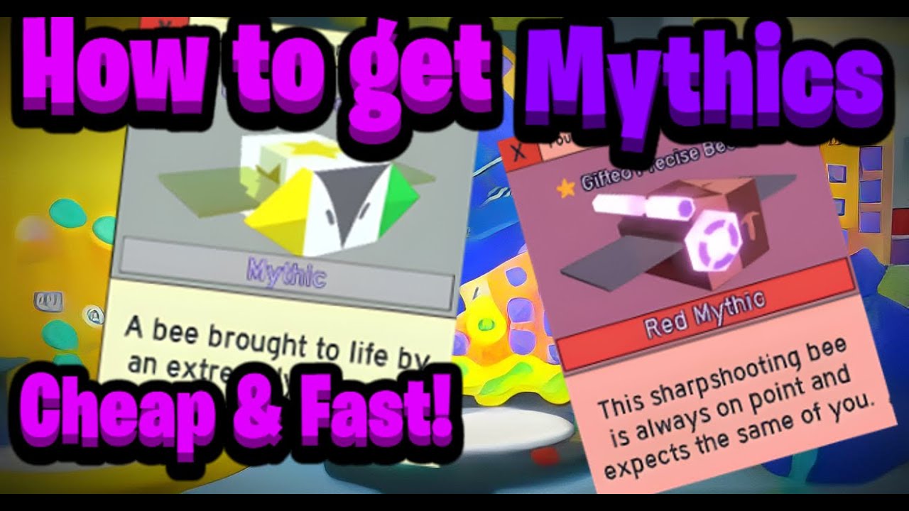 How To Get Mythic Bees FAST AND CHEAP! [2024] | Bee Swarm Simulator ...