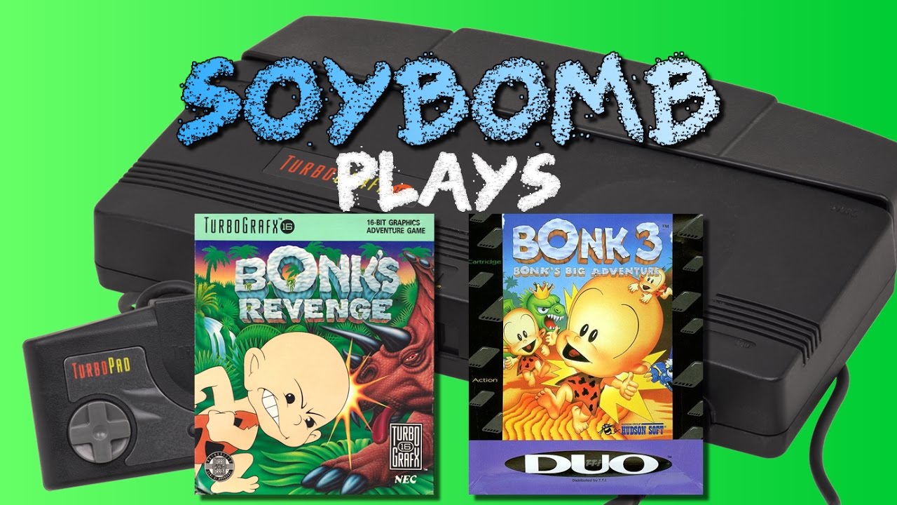 Bonk's Revenge / Bonk III: Bonk's Big Adventure (TurboGrafx-16 ...
