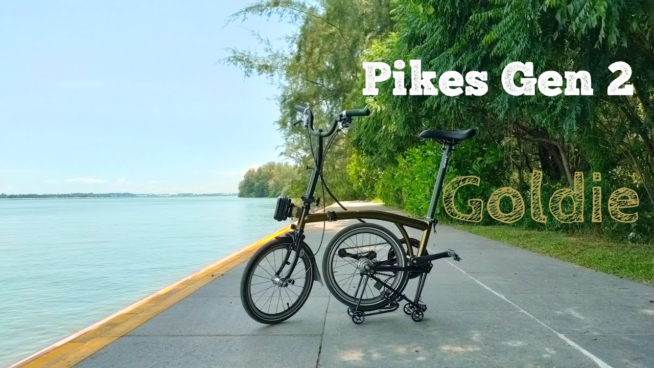 Pikes Gen 2 Goldie | Folding Bike | Quick Review - YouTube